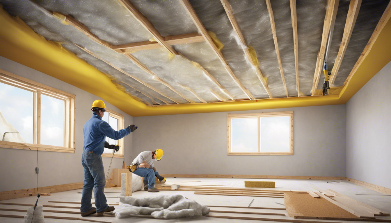 Isolation de Plafond : Les Secrets de la Laine de Verre
