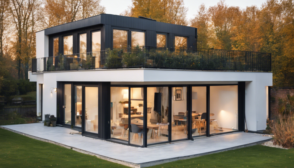 Maximiser l'Espace : Les Secrets d'une Toiture Plate Moderne