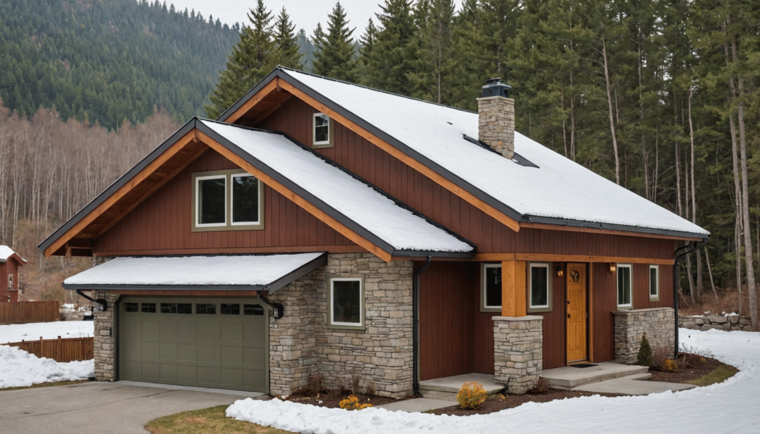 Les atouts d'un toit en pente pour votre habitation