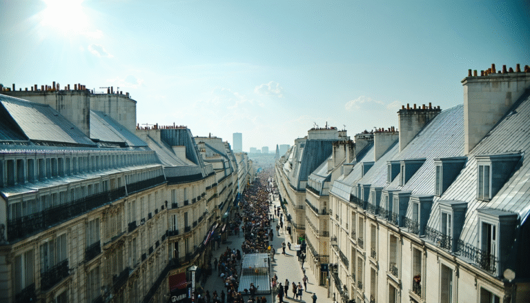 Les toits en zinc de Paris : un four à chaleur à ciel ouvert